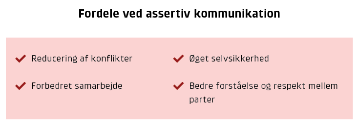 Hvad er assertiv kommunikation? - Teknologisk Institut